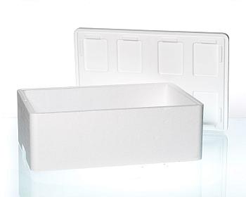 Polystyrene box 40x30x30